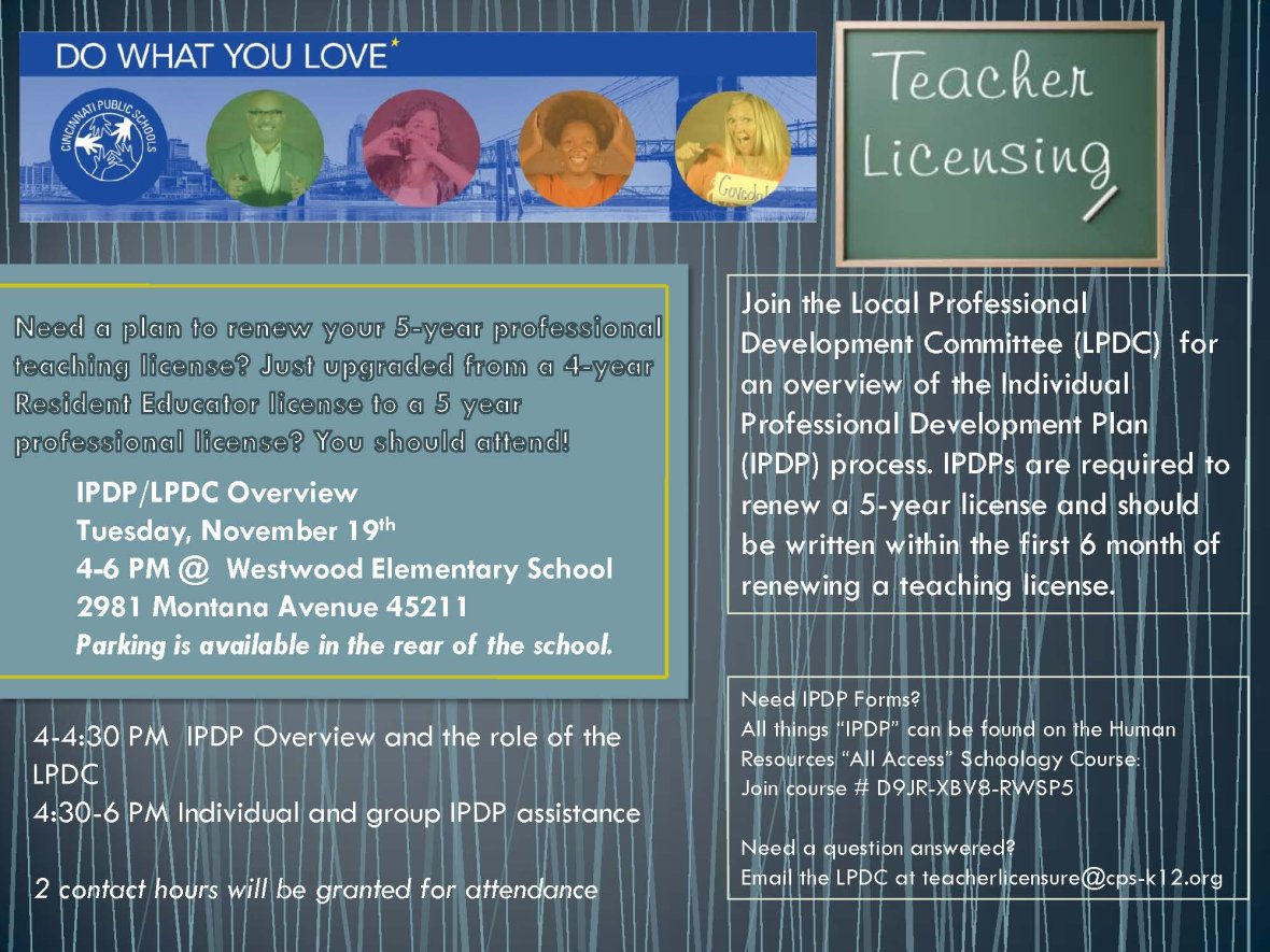 IPDP/LPDC Overview Help Session | Cincinnati Federation of Teachers ...